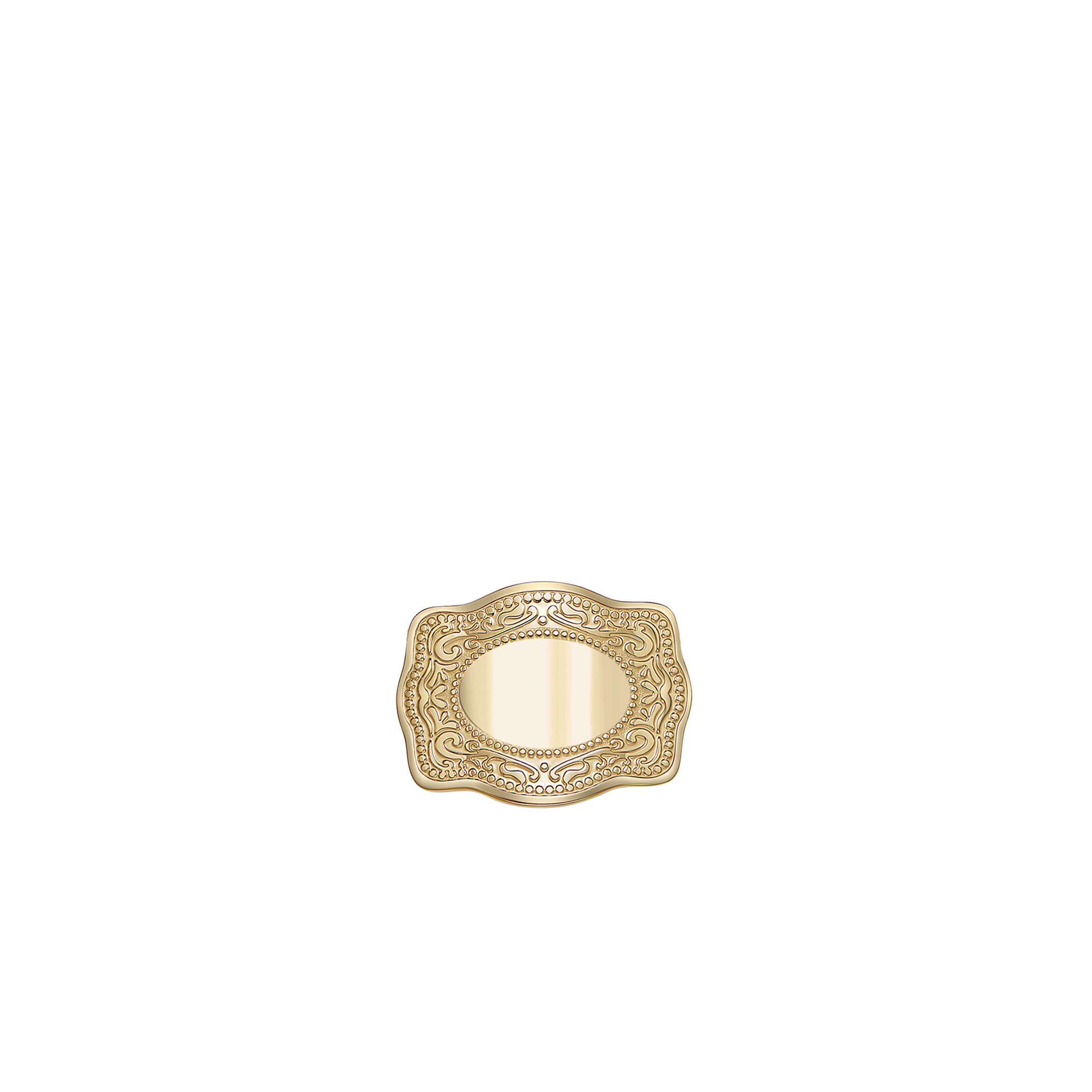 Mini Belt Buckle Hatpin (Customizable) - Silver – SpurWest